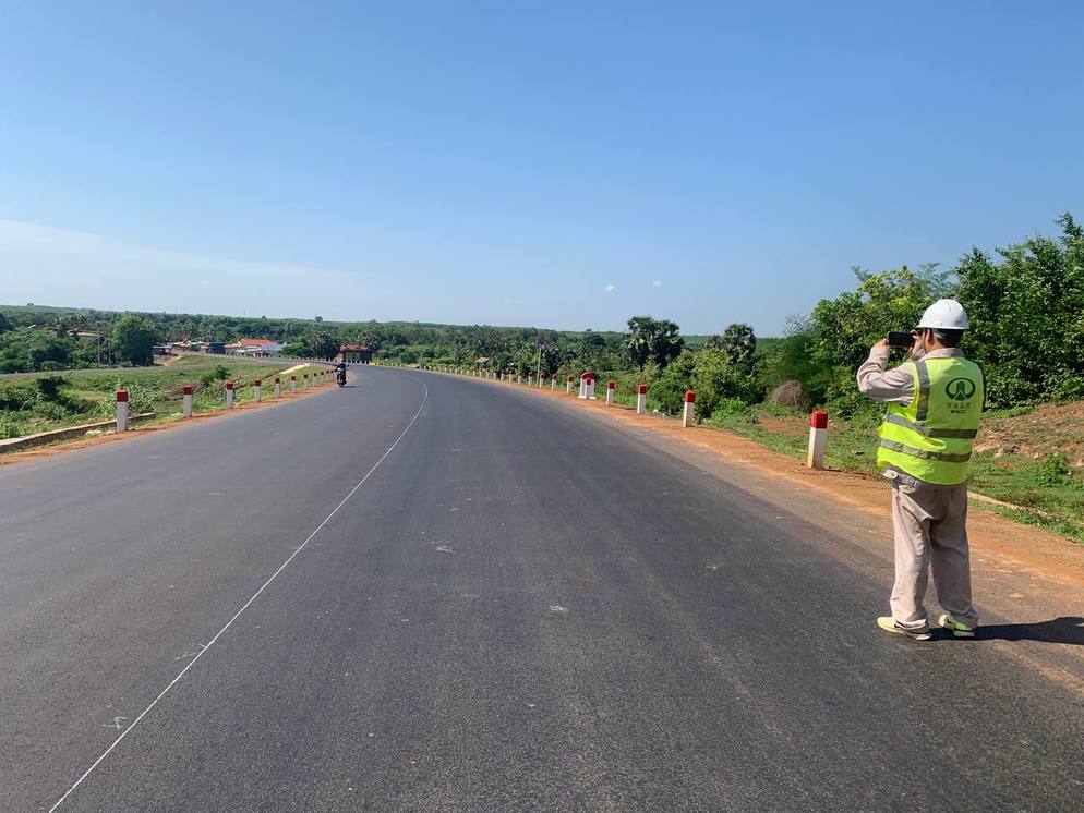 耗资1.2亿美元 71C号国家公路完工超九成 - 柬中時報