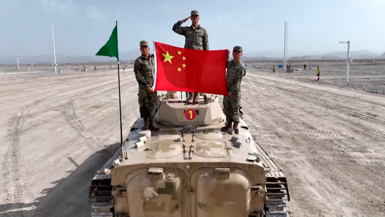 【វីដេអូ】ចិនប្រកួតប្រណាំងប្រយុទ្ធ«រថក្រោះ»លំដាប់អន្តរជាតិ - សុីសុីថាមស៍