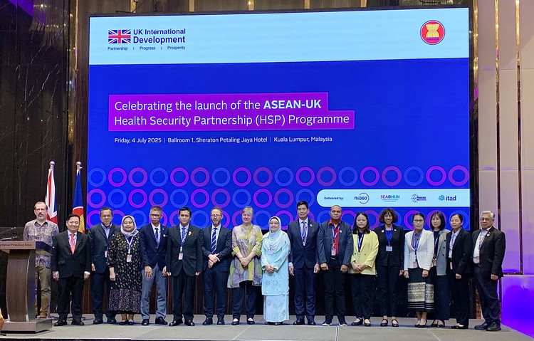 អង់គ្លេស និងអាស៊ាន ចាប់ផ្តើមកម្មវិធីភាពជាដៃគូសន្តិសុខសុខភាព (HSP ...