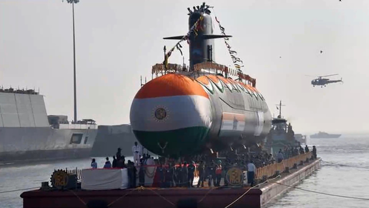 【វីដេអូ】នាវាមុជទឹកលំដាប់ទីបី "Kalanges" របស់កងនាវាចរឥណ្ឌាកំពុងបម្រើការ ...